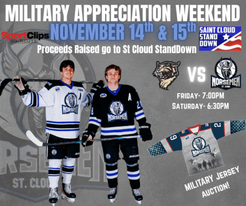 Military Weekend Presented by Sport Clips Listen to Coach Exter’s ...