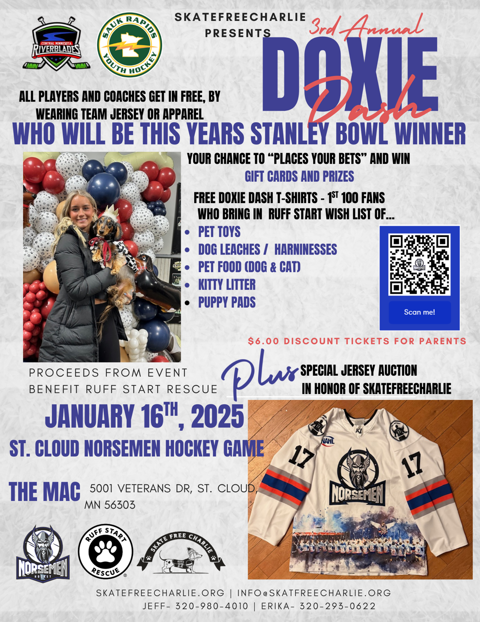 Skate Free Charlie Night Friday vs Watertown | ST. CLOUD NORSEMEN